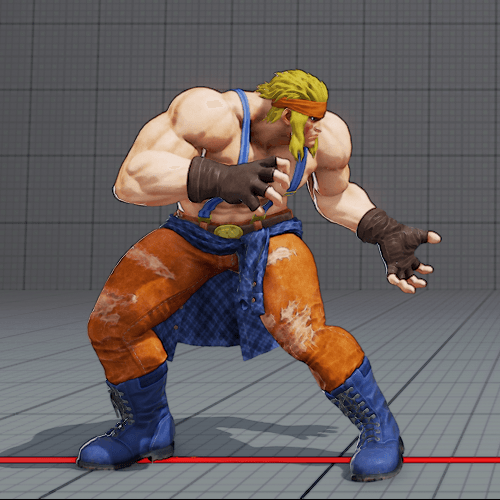 Alex Street Fighter Cosplay