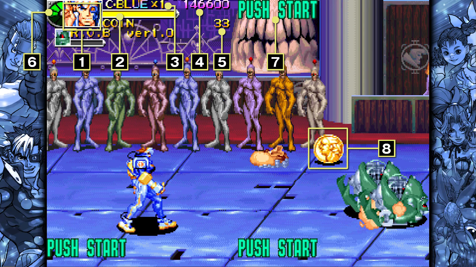 CAPCOM BELT ACTION COLLECTION 官方网站操作指南