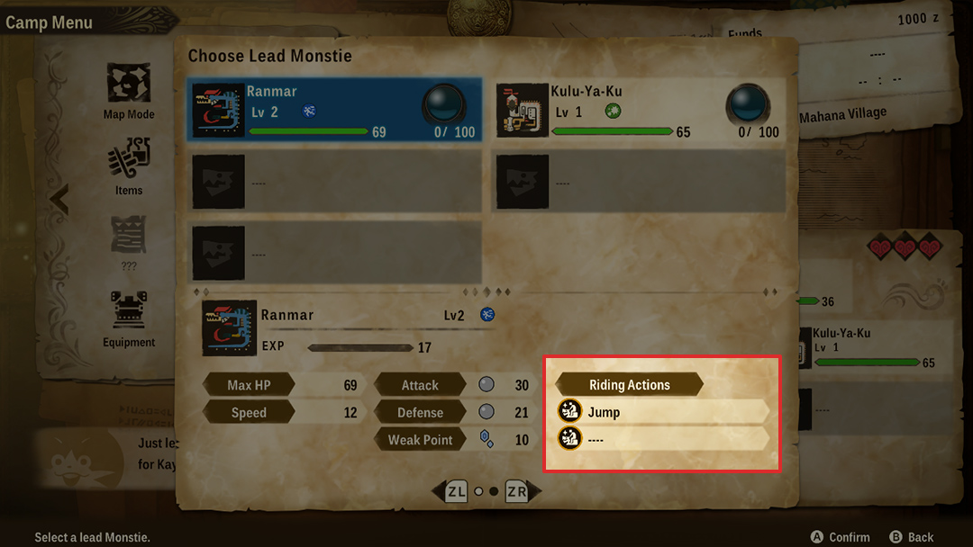 Monster Hunter Stories 2: Wings of Ruin Official Web Manual