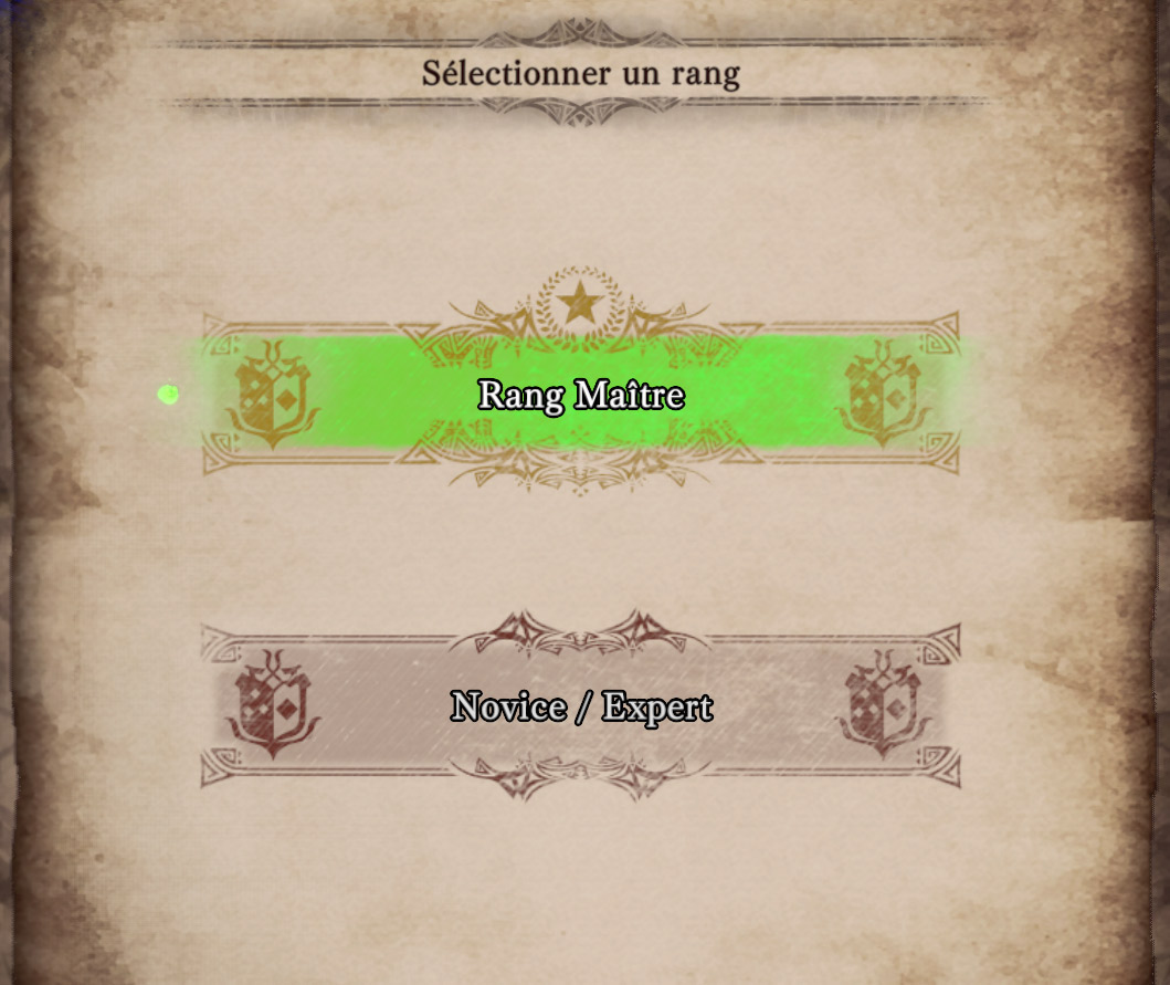 Monster Hunter World: Iceborne Manuel web officiel | Rang Maître