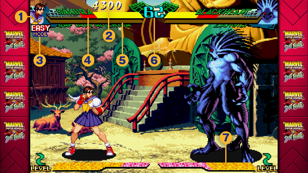 MARVEL vs. CAPCOM Fighting Collection: Arcade Classics Web Manual