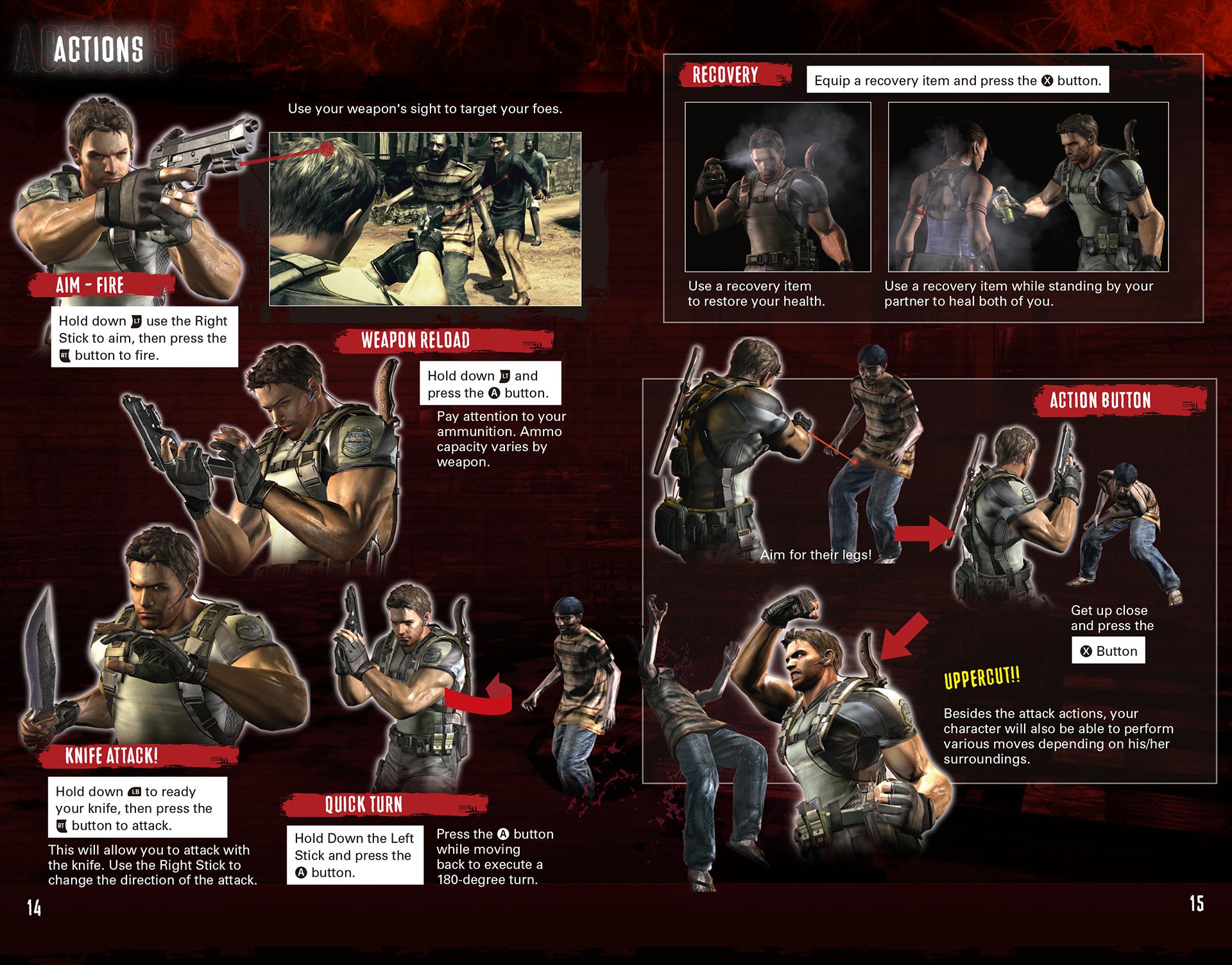 RESIDENT EVIL 5 Official Web Manual