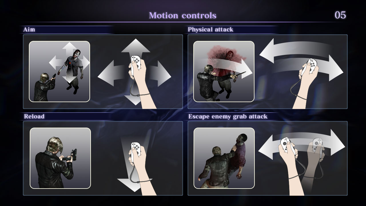 RESIDENT EVIL 6 OFFICIAL WEB MANUAL