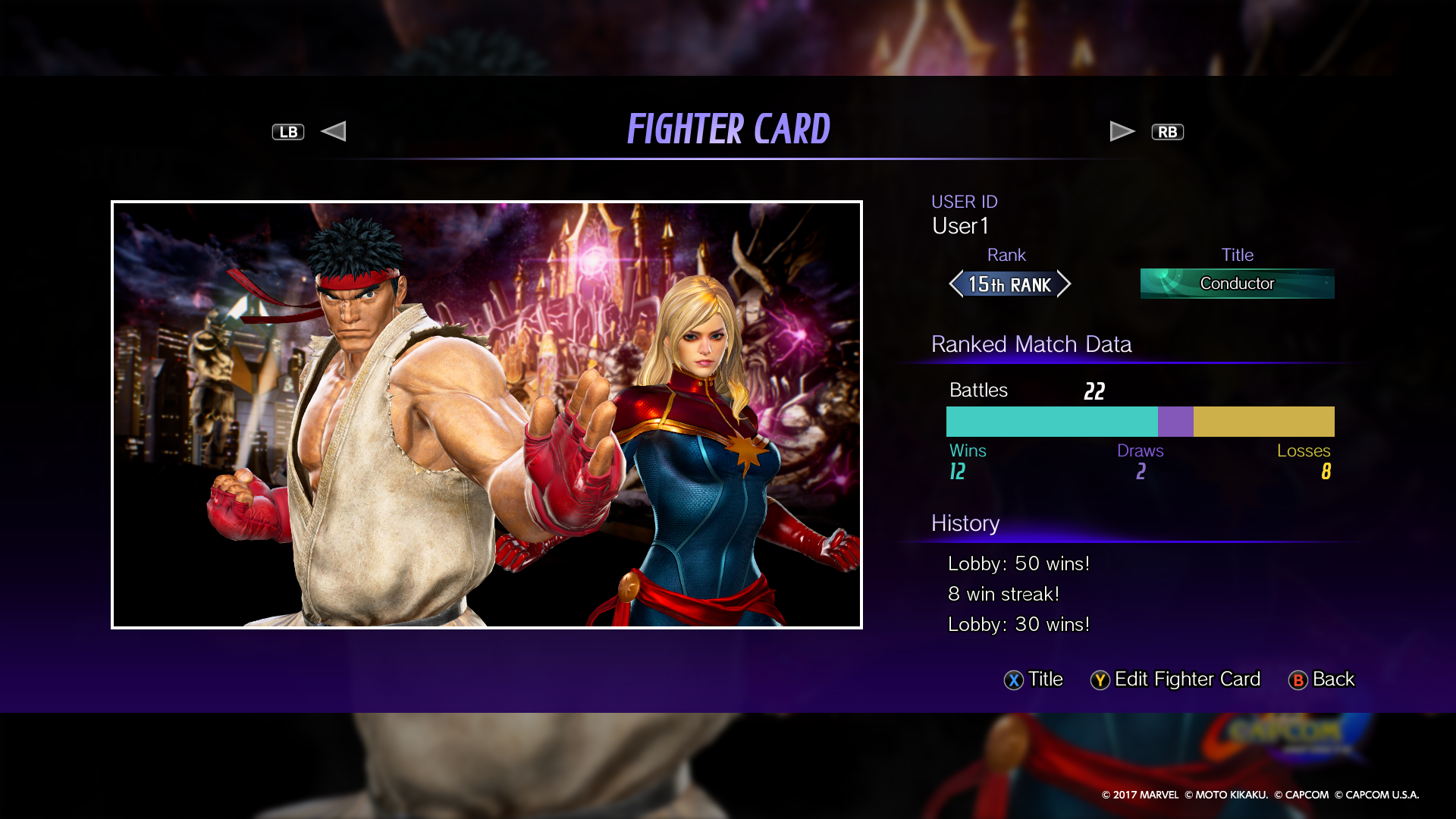 MARVEL VS. CAPCOM: INFINITE Official Web Manual | Settings