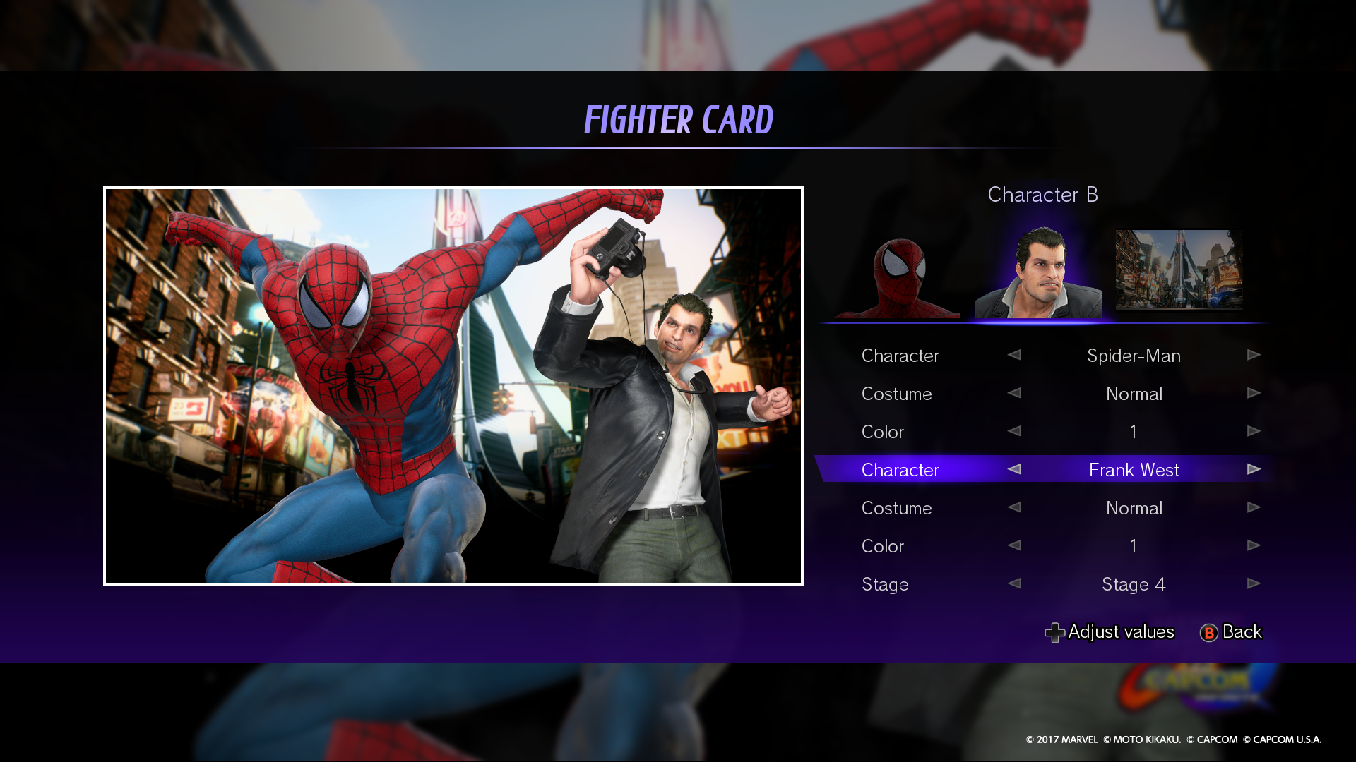 MARVEL VS. CAPCOM: INFINITE Official Web Manual | Settings