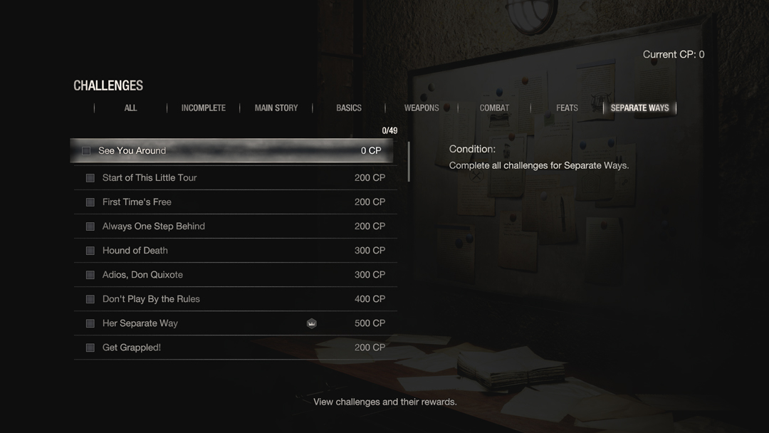 Resident Evil 4 Official Web Manual