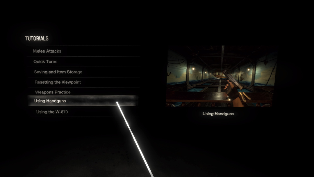 Resident Evil 4 Official Web Manual