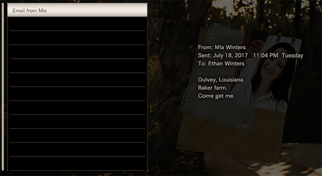 Resident Evil 7 Official Web Manual