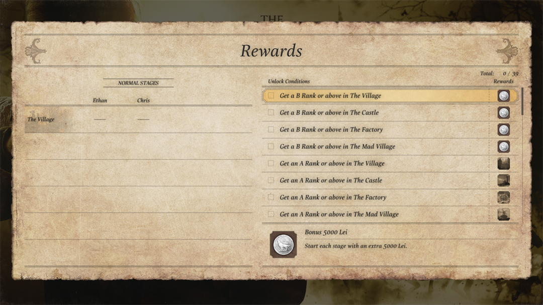 RESIDENT EVIL VILLAGE Official Web Manual